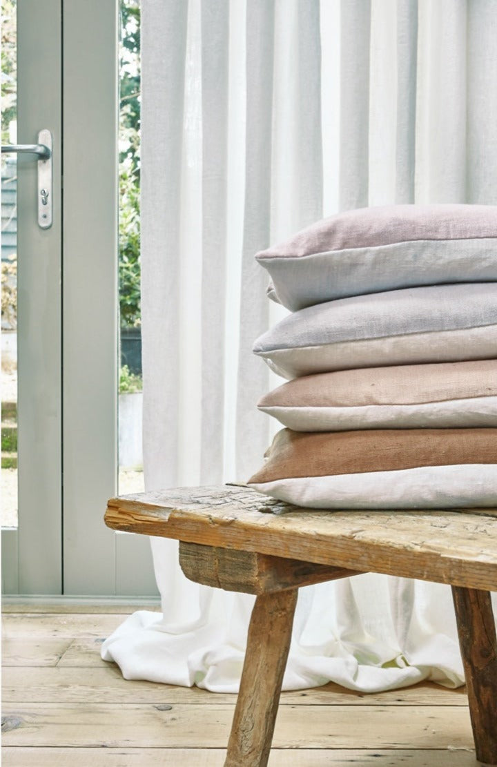 Pure Linen - snowdrift | High quality & durable – GrueneStoffe.de